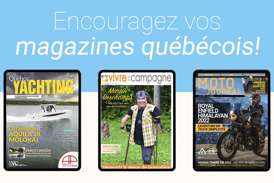 Encouragez vos magazines québécois – Vivre à la campagne