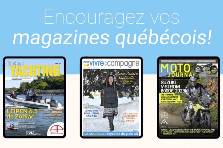 Encouragez vos magazines québécois – Vivre à la campagne